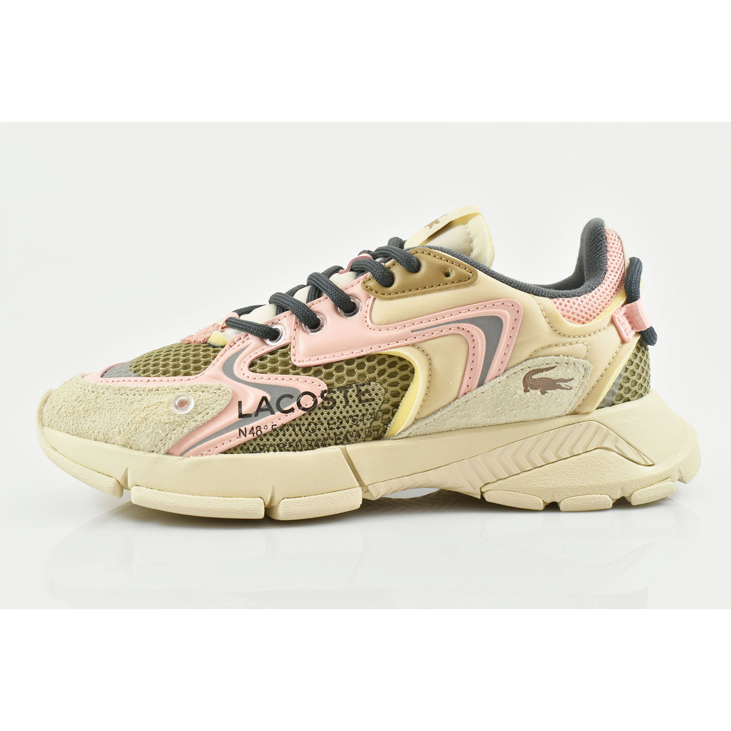 Lacoste L003 NEO 223 1 SFA Άσπρο-Ροζ - Polychronakis Shop